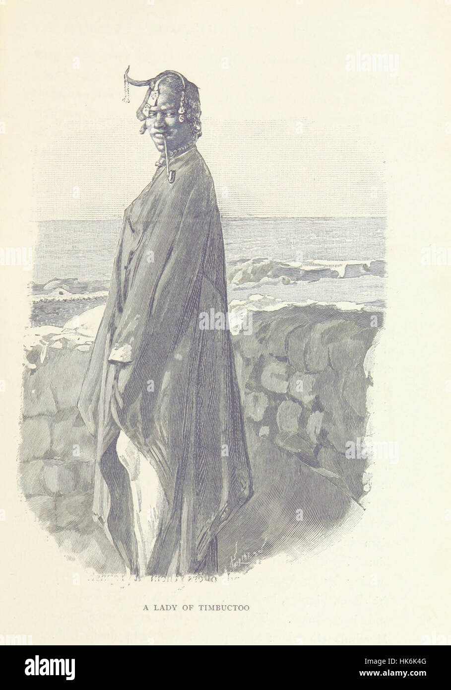 Illustration from page 287 of 'Timbuctoo the Mysterious', depicting ...
