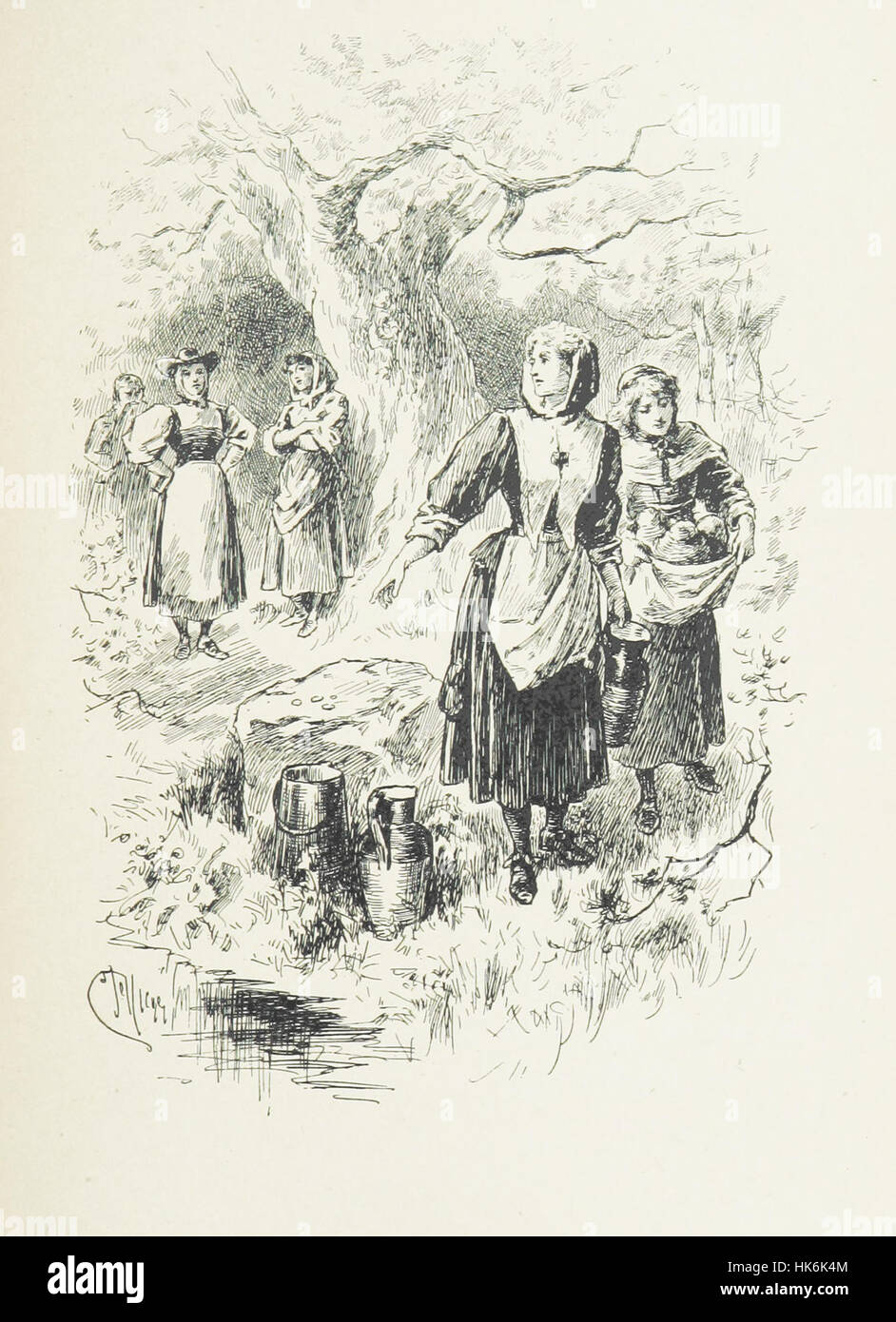 An image from '[Cherry & Violet],' a tale set during the Great Plague ...