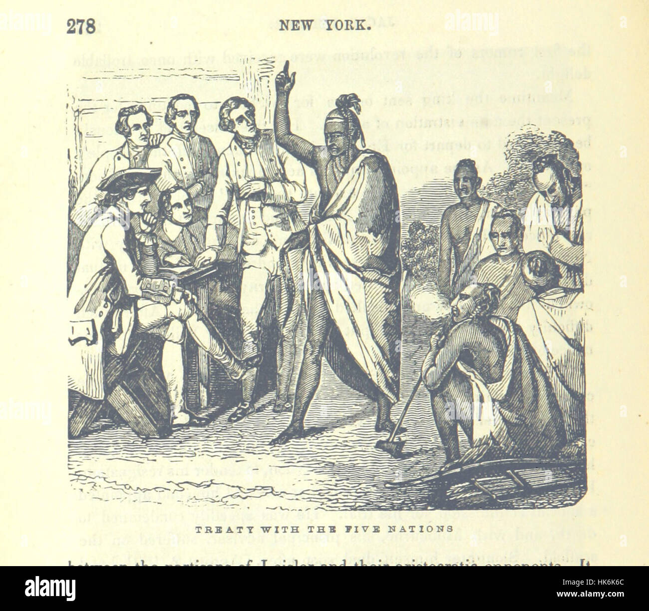 Image from 'An Illustrated History of the New World', detailing the ...