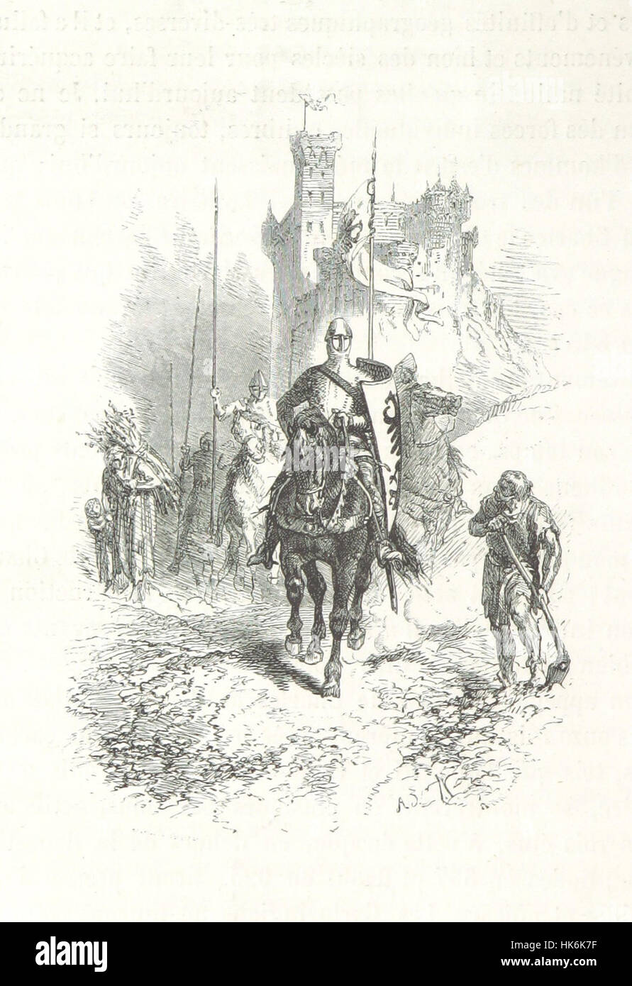 Illustration from 'L'Histoire de France,' a history of France up to ...