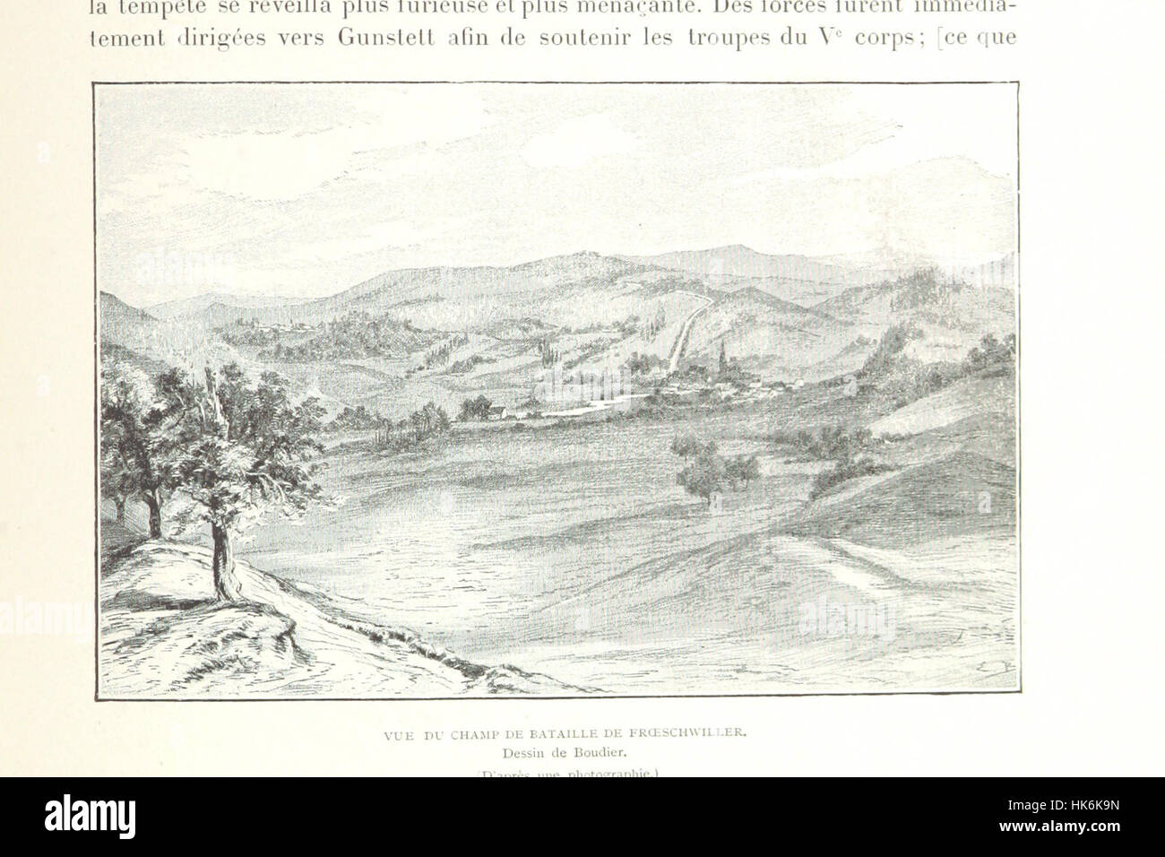 An illustration from 'Champs de bataille de France,' depicting a ...