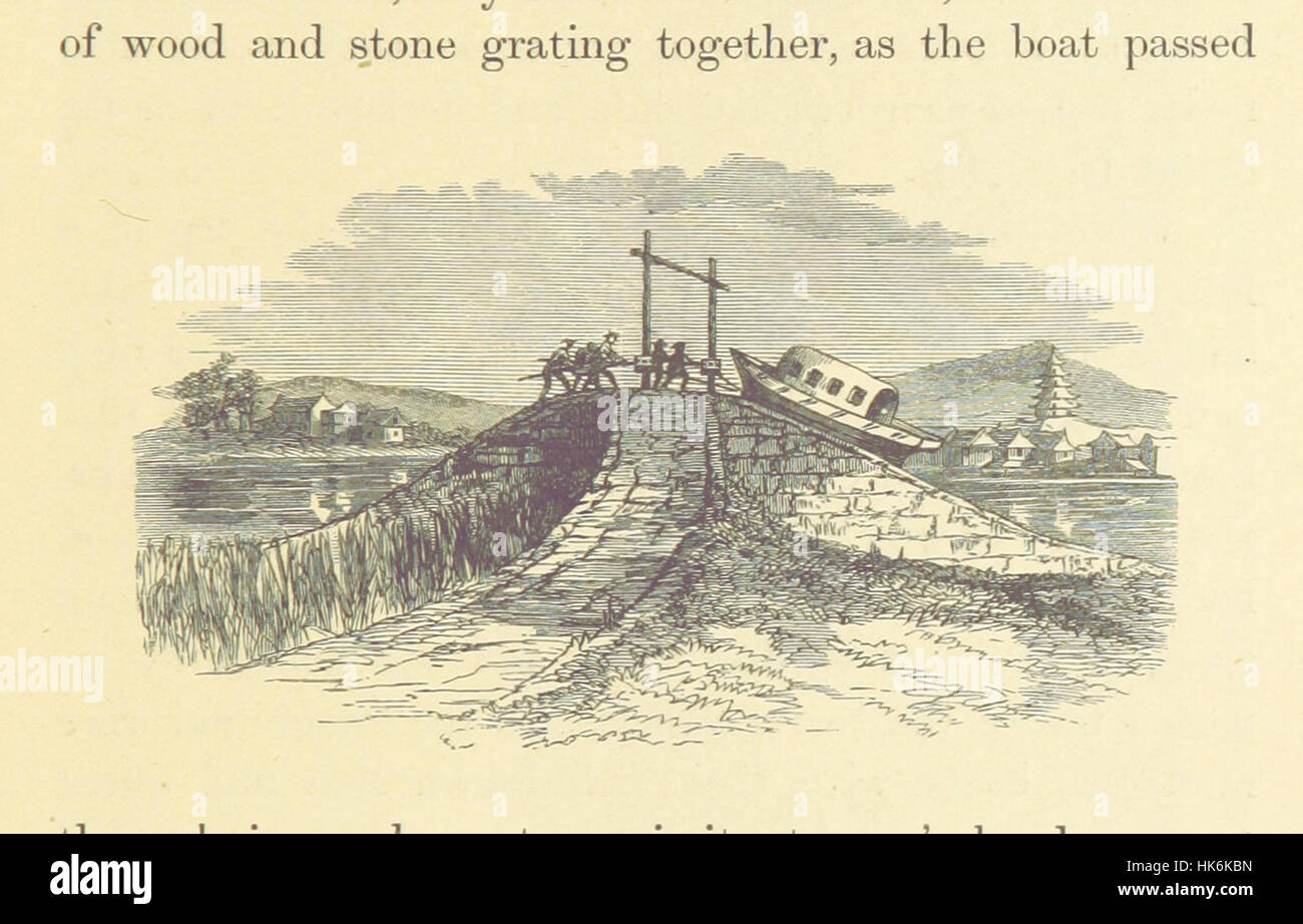 The photograph shows a page from 'The Antipodes and Round the World,' a ...