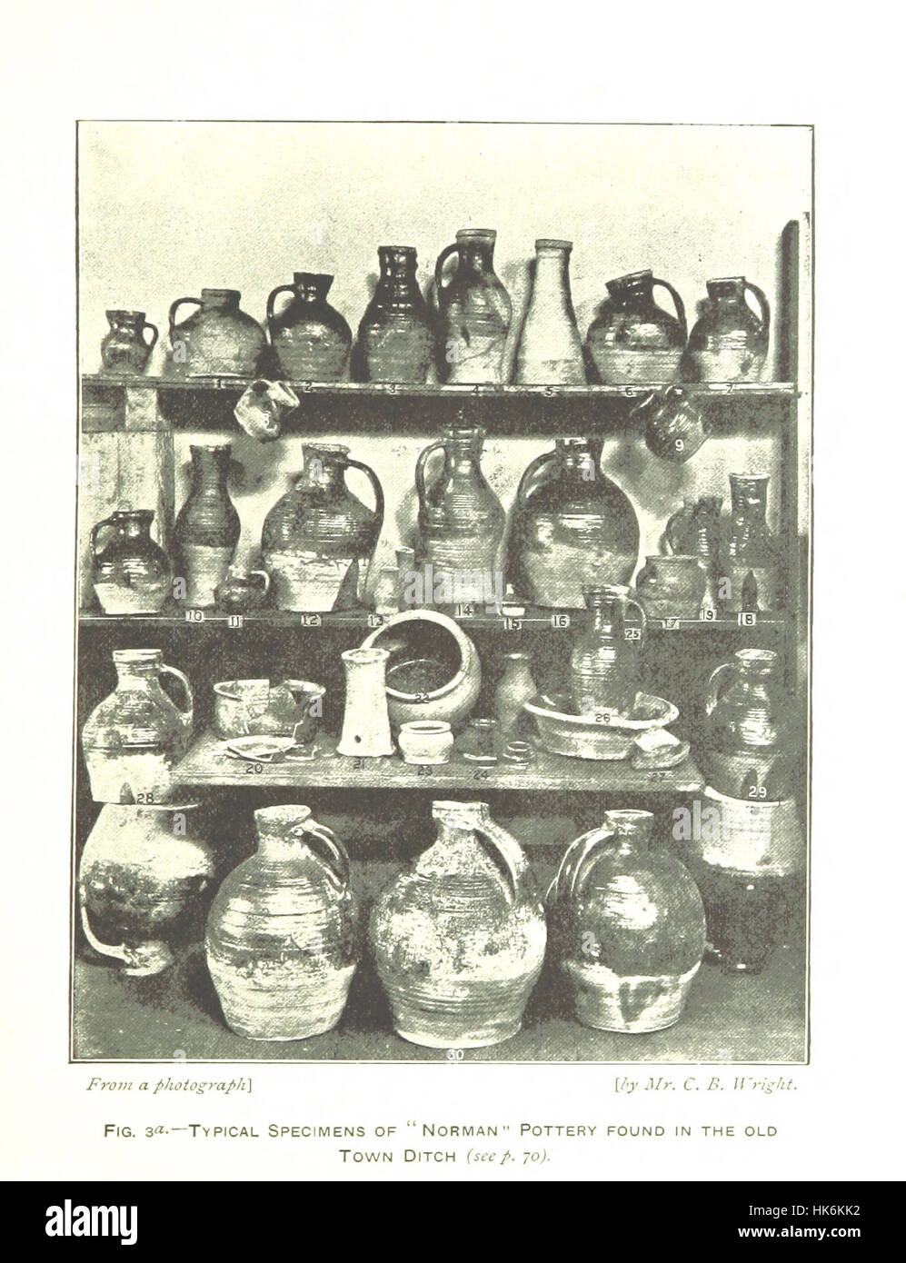 Image from 'Notes on the Old Town Wall of Nottingham,' documenting ...
