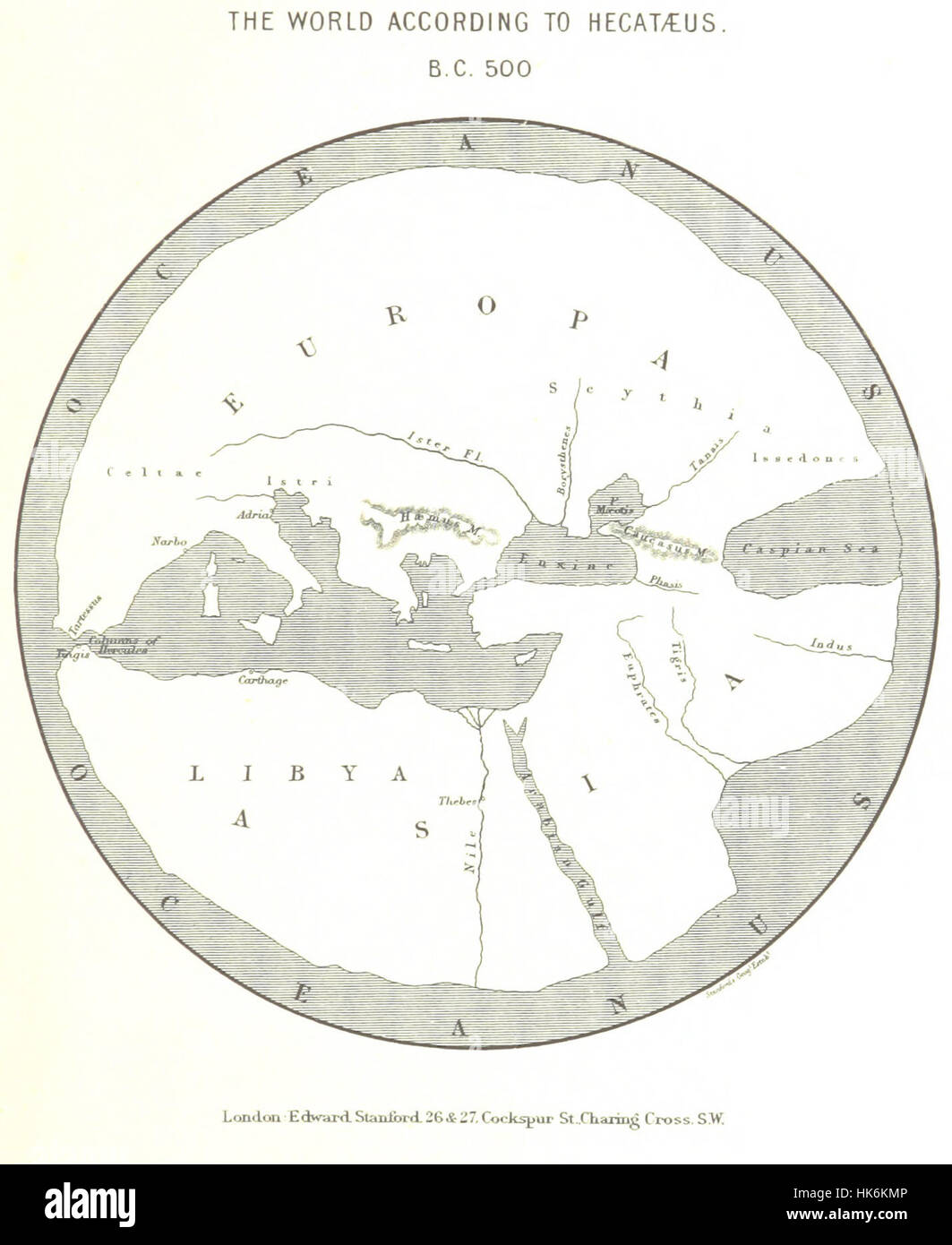The image shows a page from 'The Evolution of Geography', outlining the ...