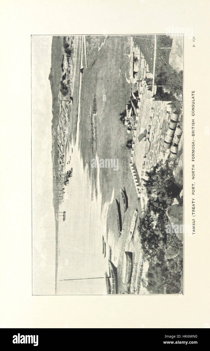 Illustration from 'Pioneering in Formosa', depicting the early ...
