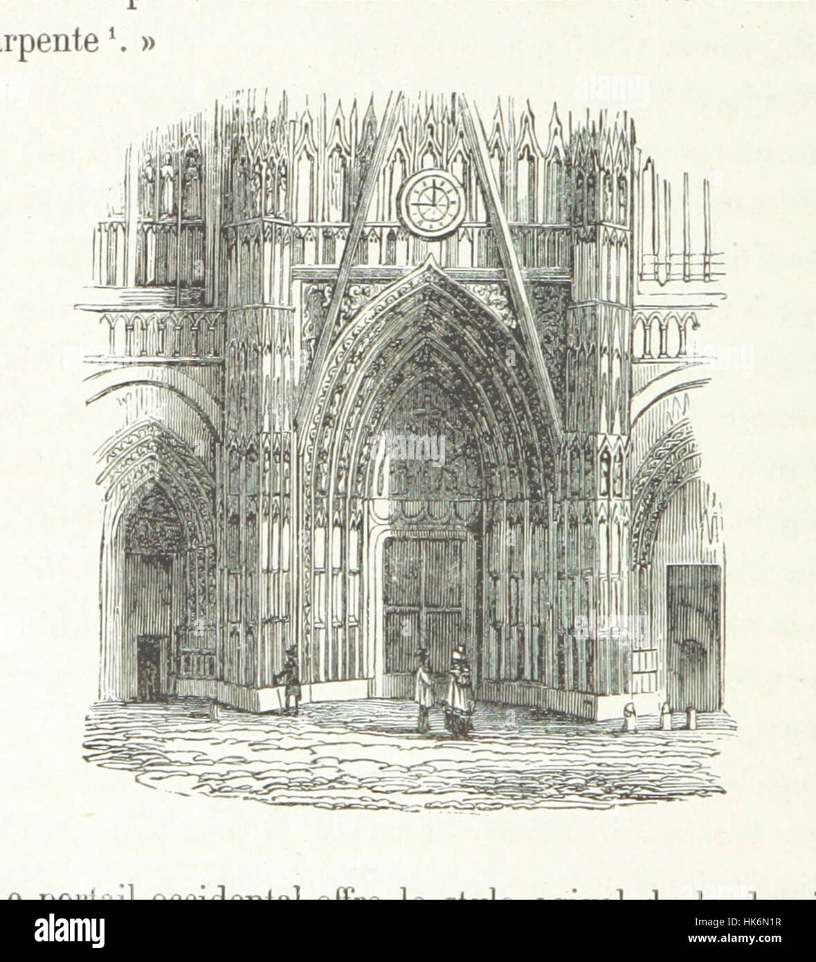 An image from 'Les Cathédrales de France', showcasing the architecture ...
