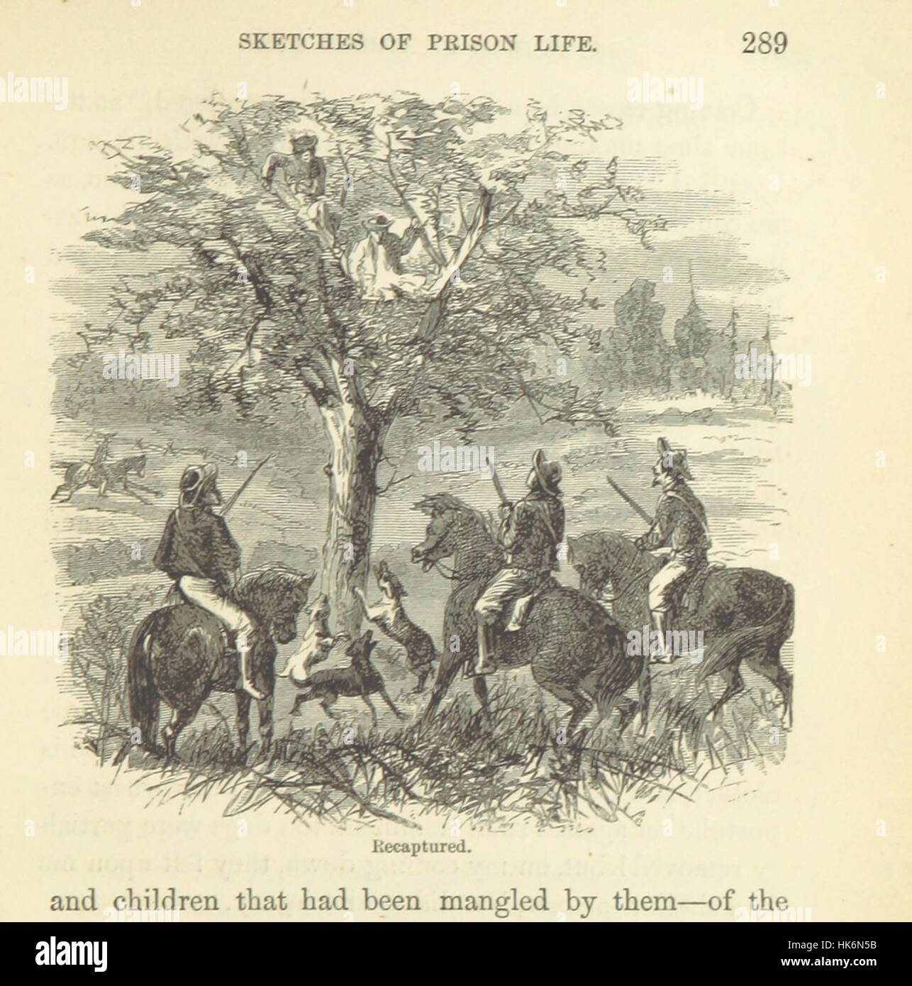 Image from page 299 of 'Prison Life in the South' showing a depiction ...