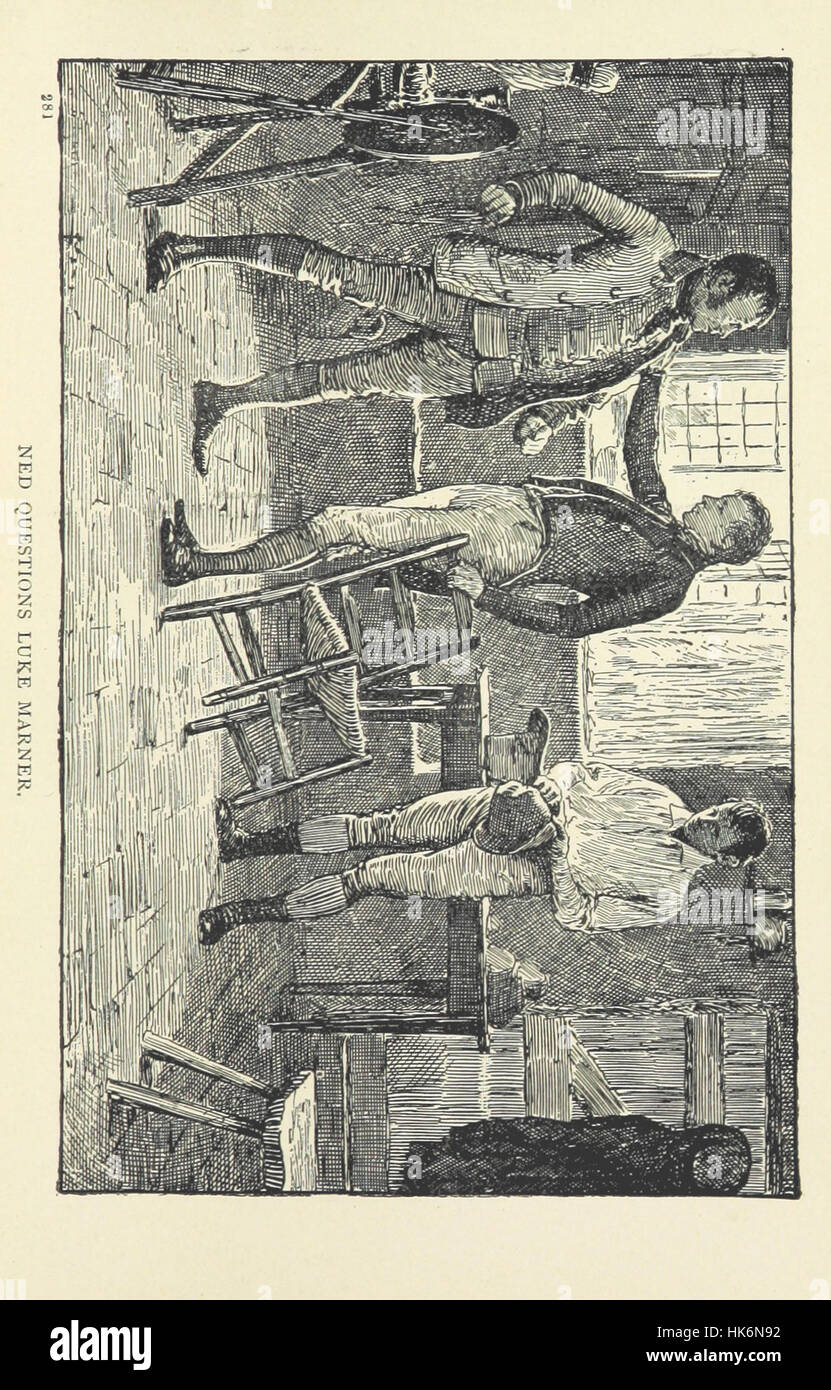 An image from page 299 of 'Through the Fray,' depicting scenes from the ...