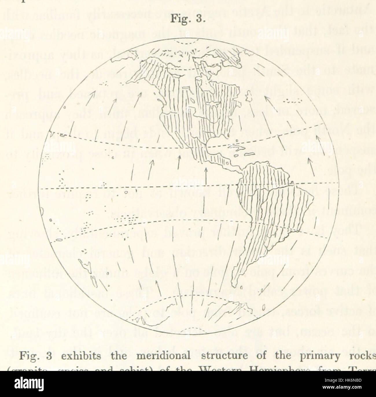 An image from 'Geology and Terrestrial Magnetism,' showcasing ...