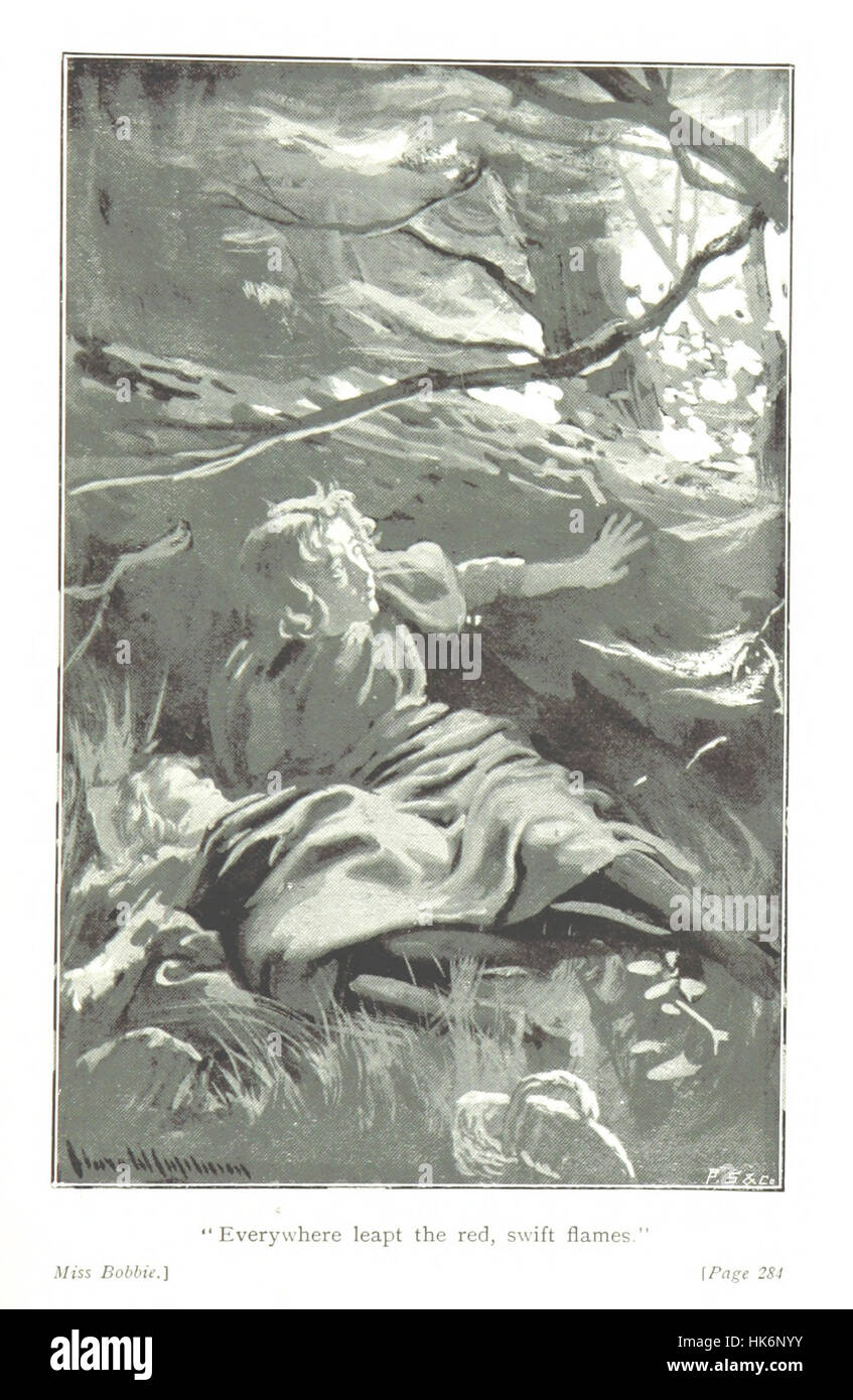 Illustration from page 303 of 'Miss Bobbie,' depicting a scene from ...
