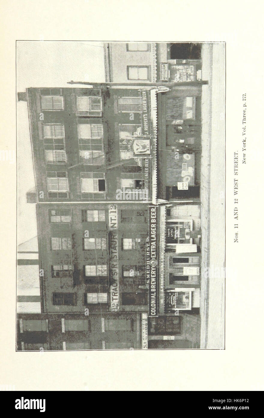 Illustration from 'The American Metropolis,' depicting the evolution of ...