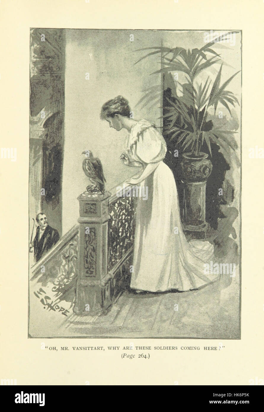 The image from page 305 of 'An American Emperor' illustrates the story ...