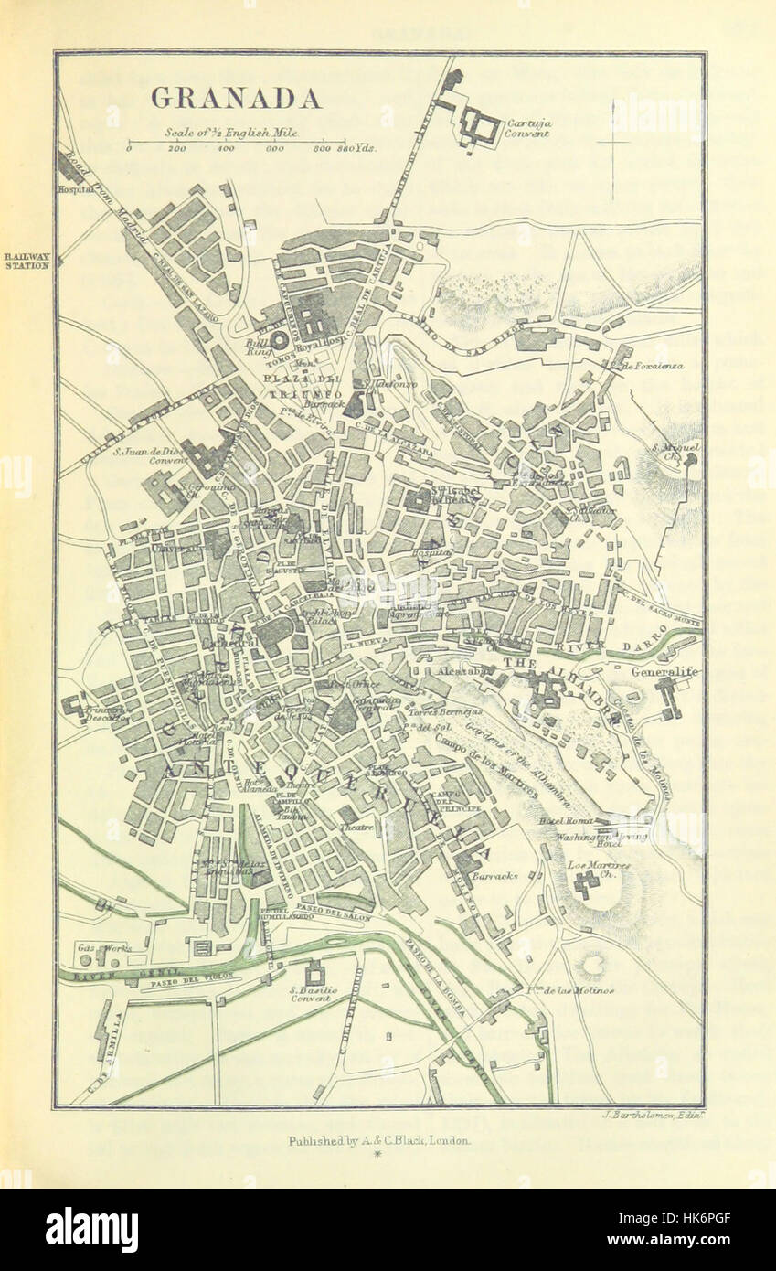 Old maps of andalusia hi-res stock photography and images - Alamy