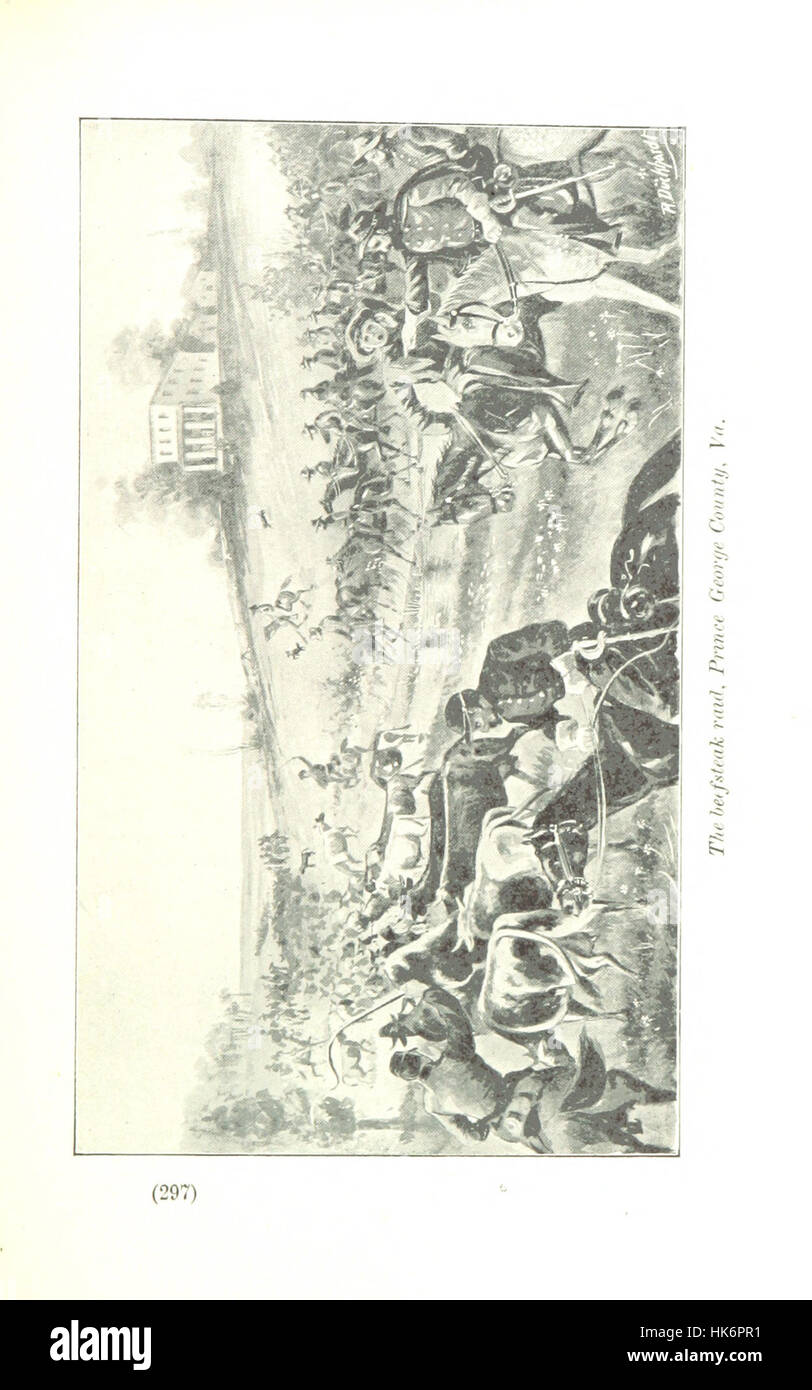 An image from 'Hampton and his Cavalry in '64,' a historical account ...