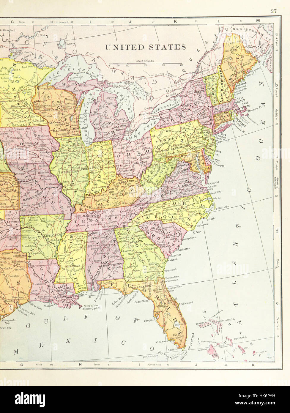 Image showing a geographical map or illustration from 'Advanced ...