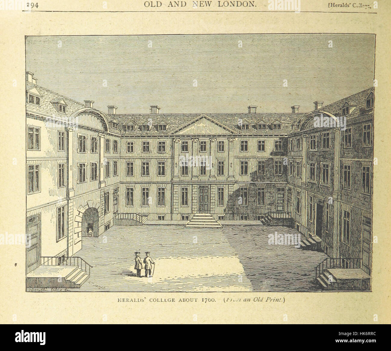 Image taken from page 314 of 'Old & New London', illustrating another ...