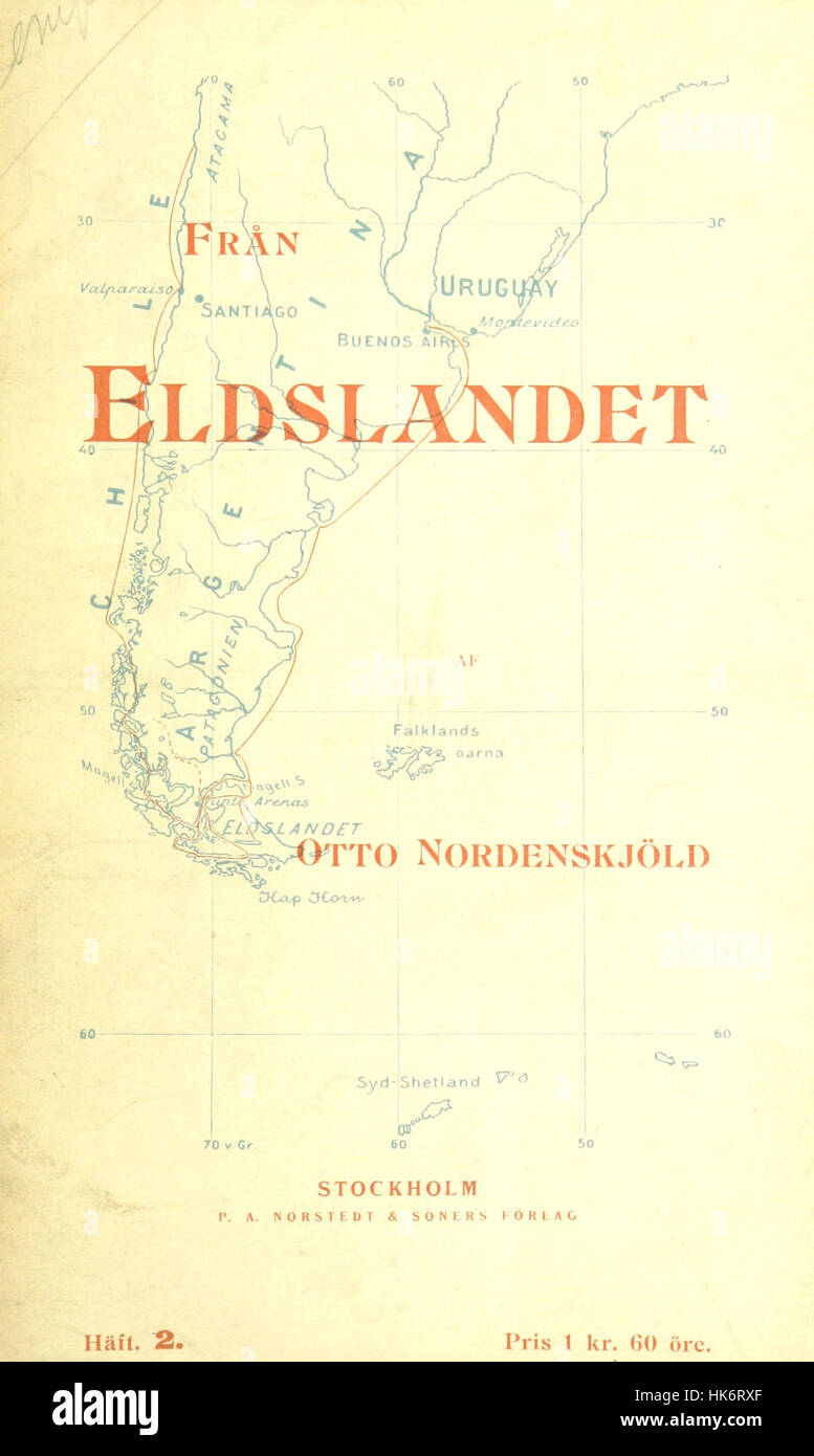 Image from 'Från Eldslandet', depicting illustrations and maps from the ...