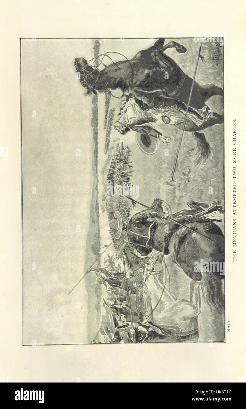 Image from page 315 of 'With Crockett and Bowie', depicting a scene ...