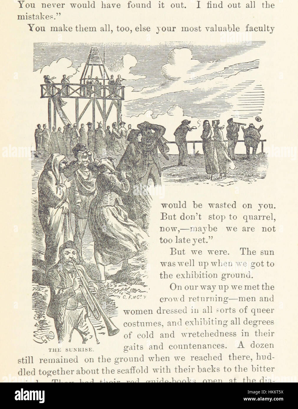 Image from 'A Tramp Abroad,' a travel narrative by Mark Twain ...
