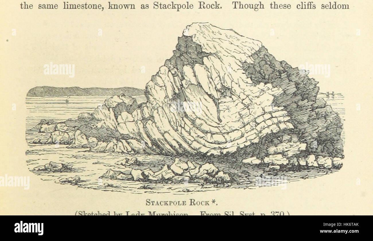 An image from 'Siluria,' illustrating the history of the oldest known ...