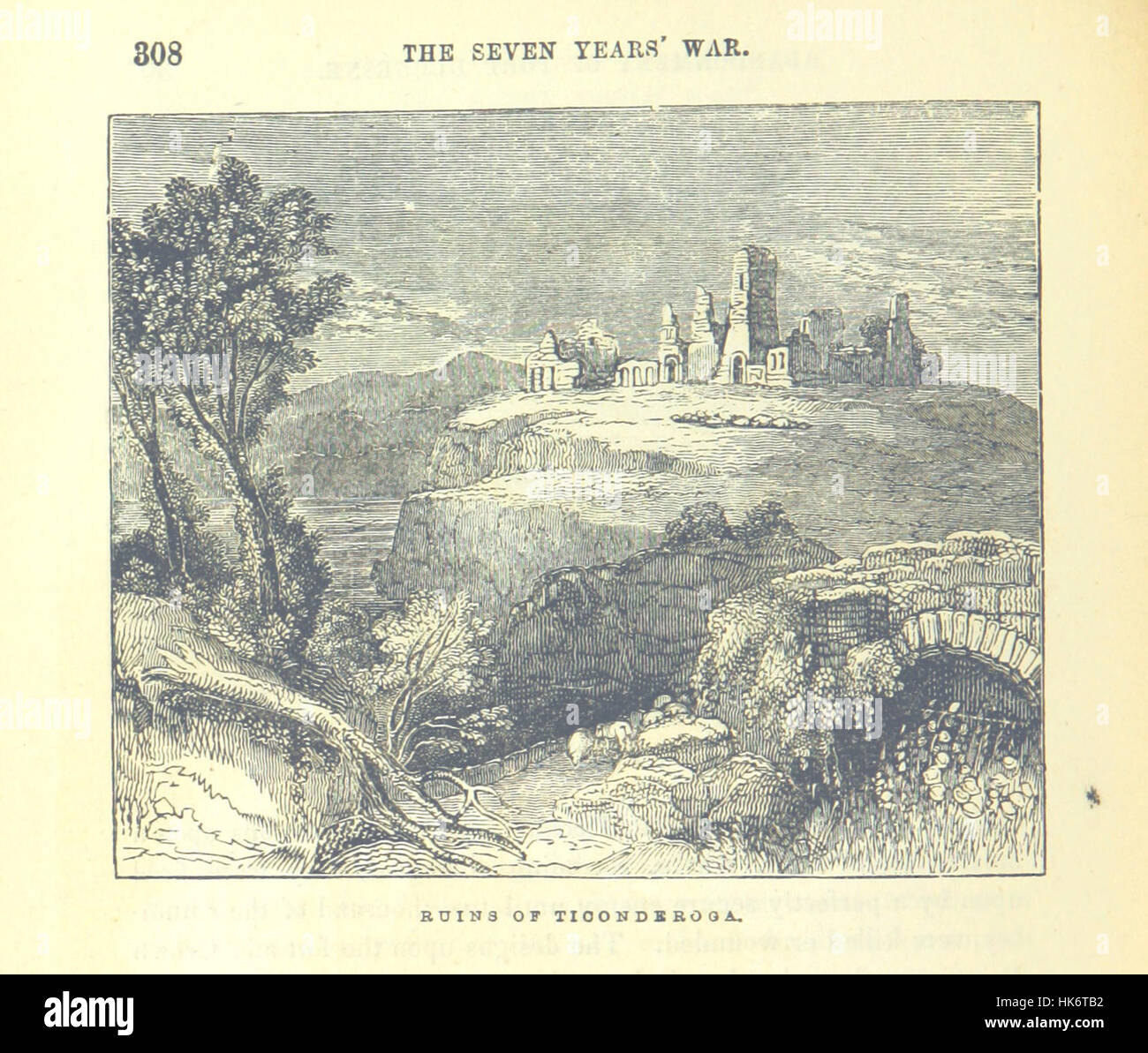 This image depicts page 318 of 'An Illustrated History of the New World ...
