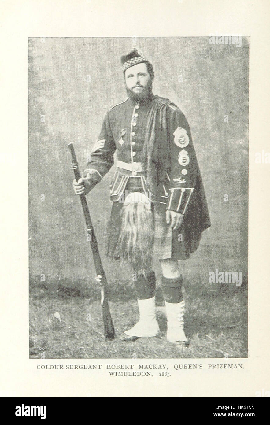 Illustration from 'Sutherland and the Reay Country' showing the history ...