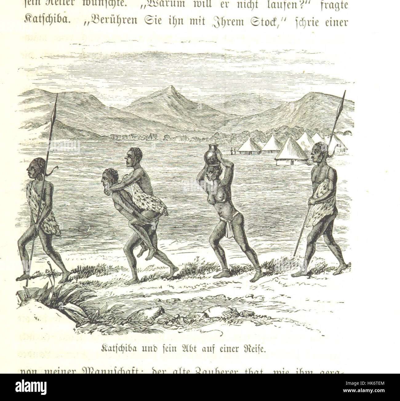 Image from 'Der Albert Nyanza', detailing the exploration of the Albert ...