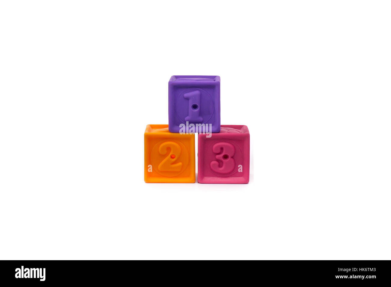 Kids number blocks hi-res stock photography and images - Alamy