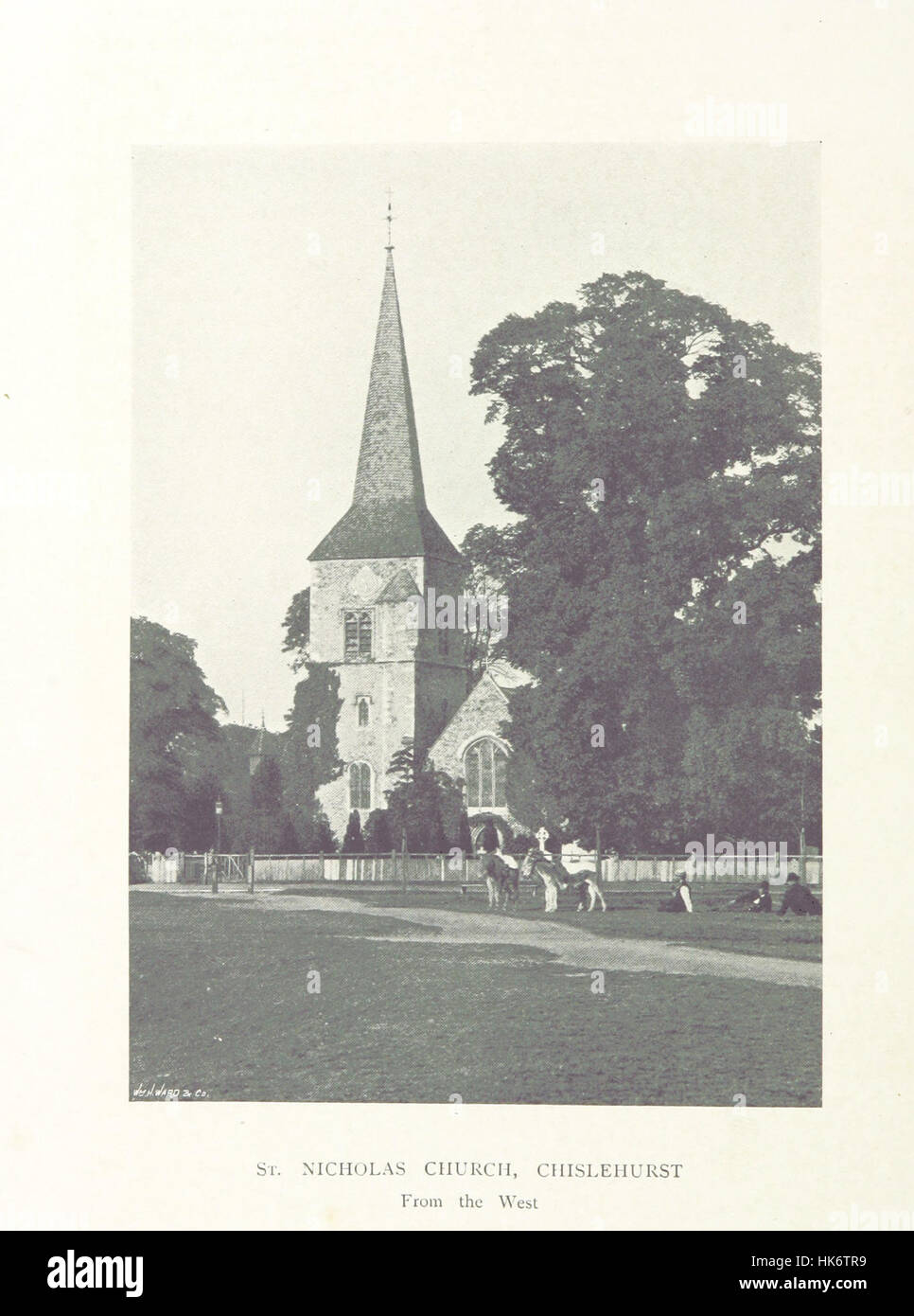 An image from 'The History of Chislehurst,' showing illustrations or ...