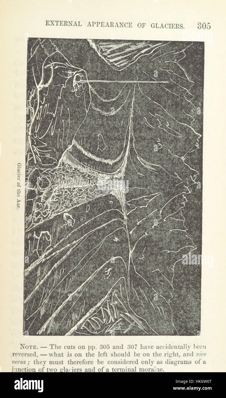 Illustration from 'Geological Sketches,' featuring geological studies ...