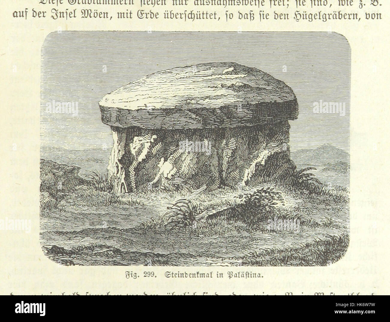 Illustration from 'Der vorgeschichtliche Mensch', a work discussing the ...