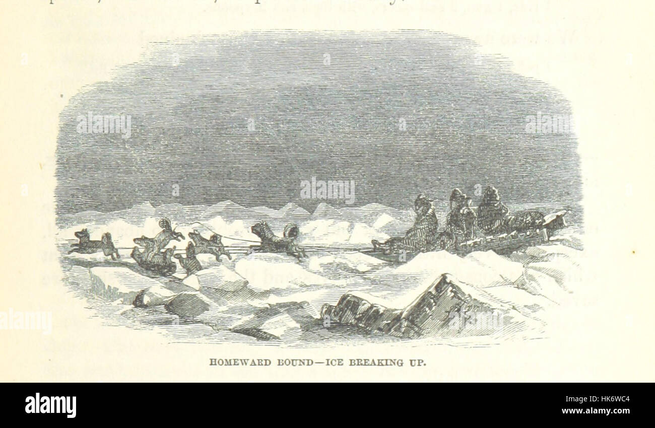 A historical image from 'Life with the Esquimaux' depicting Captain C ...