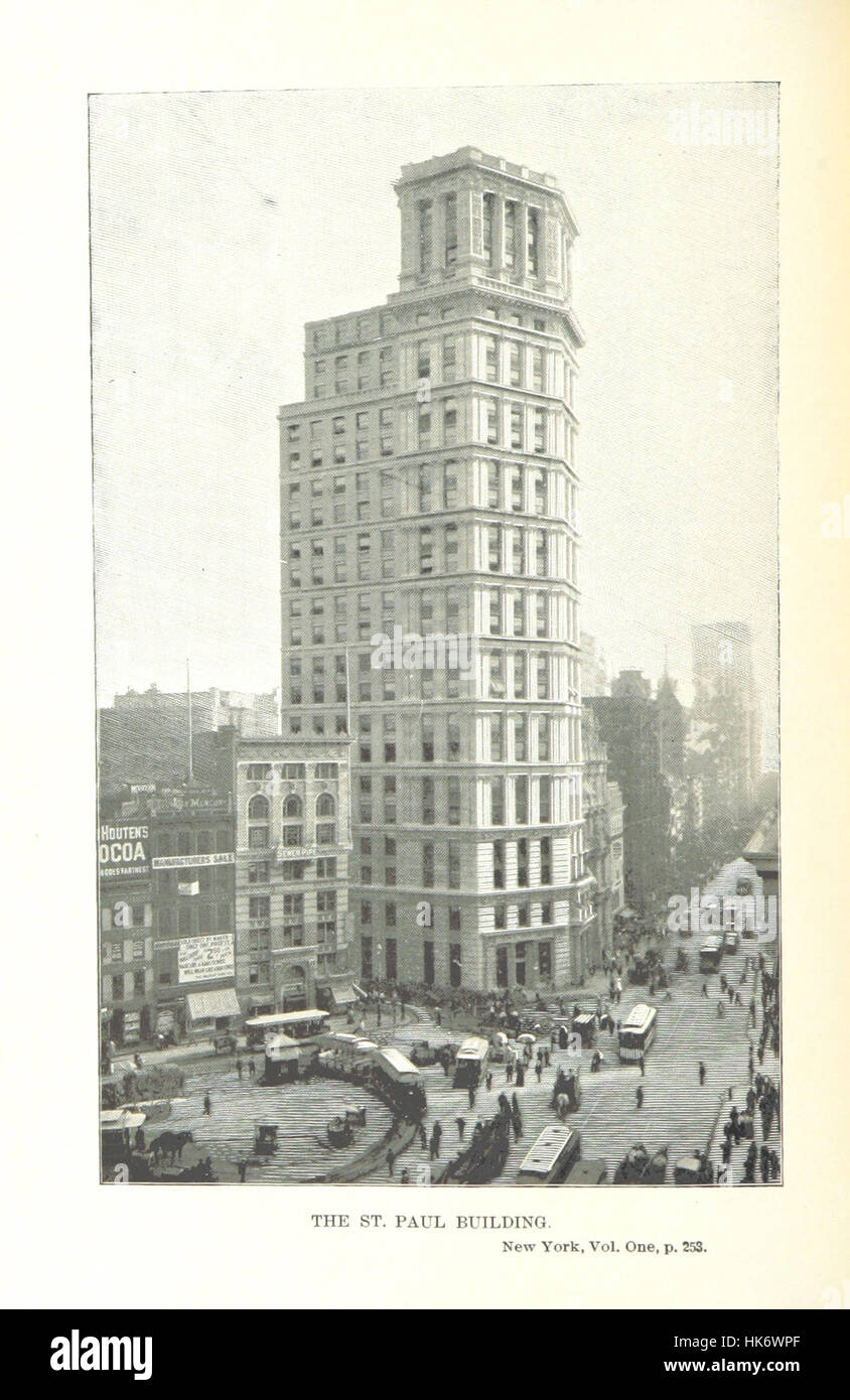 Illustration from 'The American Metropolis', showing the evolution of ...
