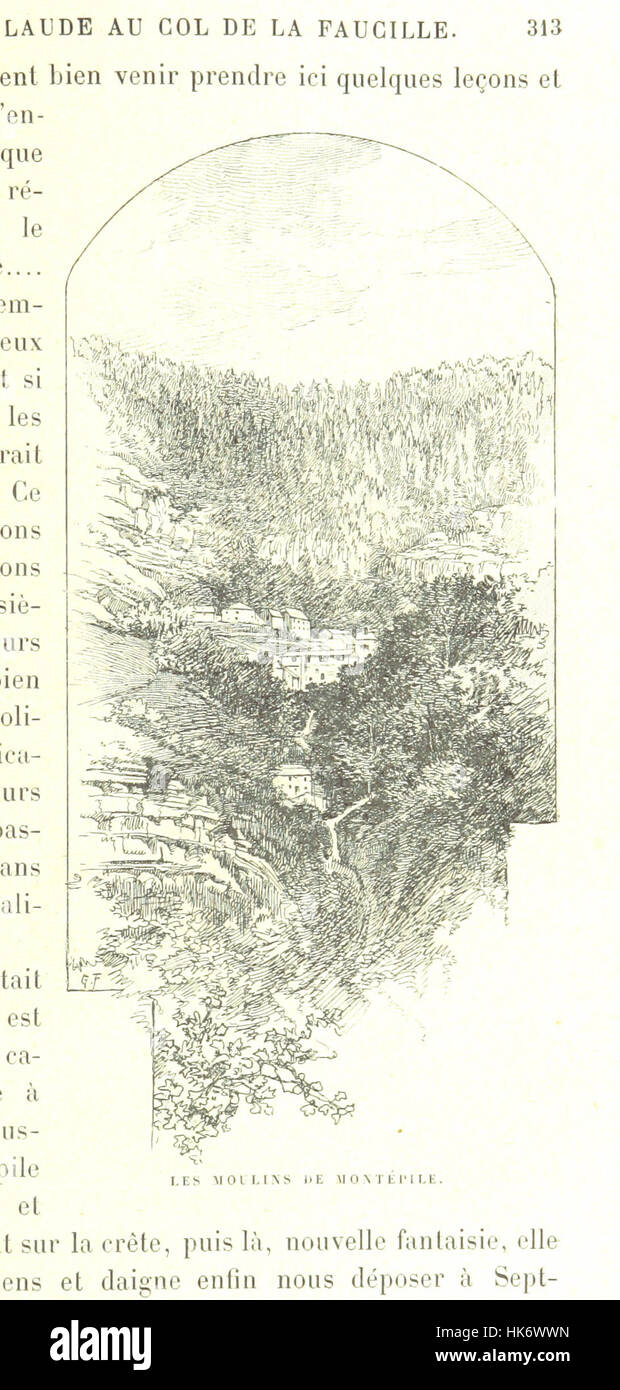 Image from 'Les Montagnes de France', focusing on the Jura Mountains ...