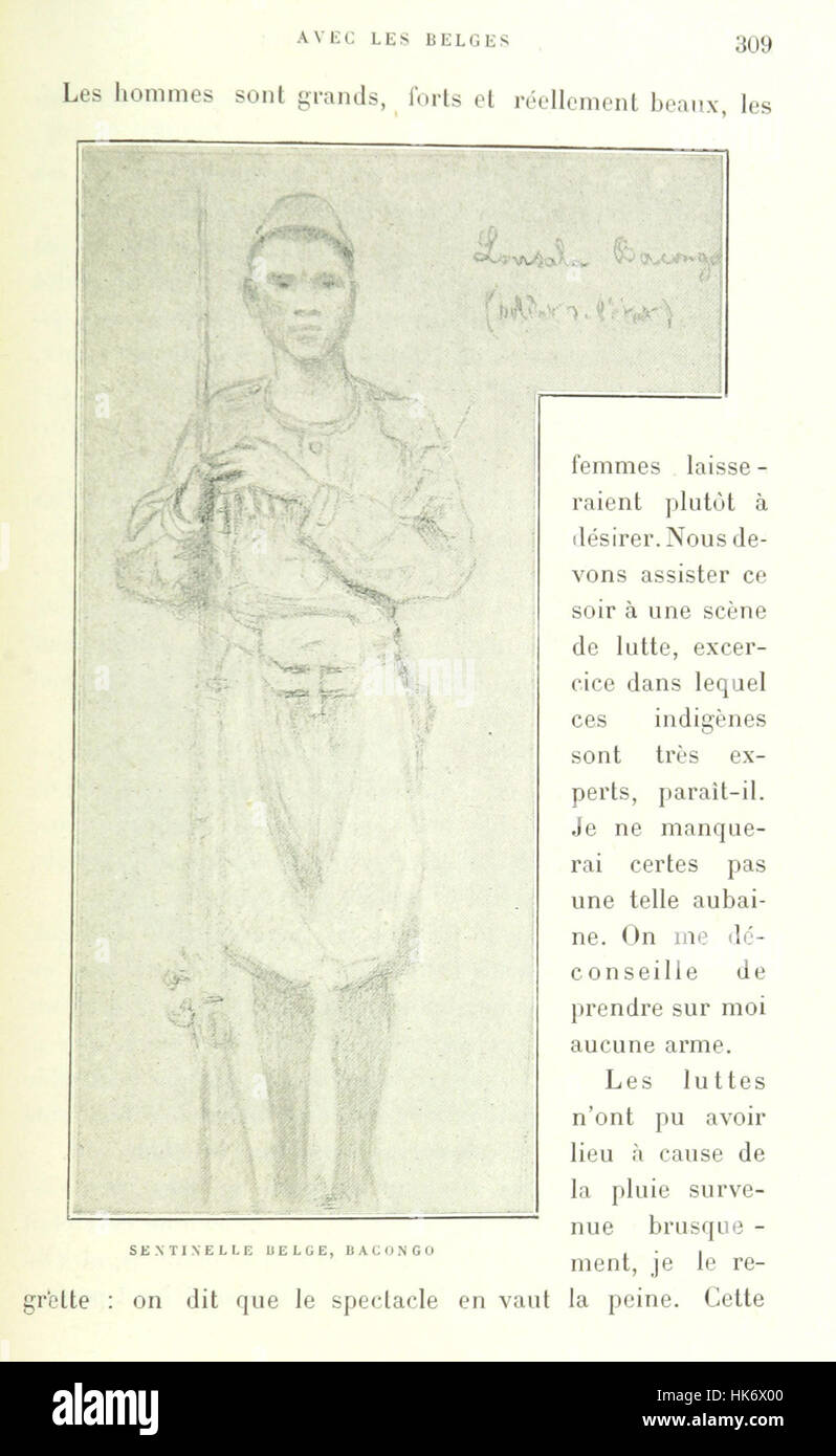 Page 327 from 'Vers le Nil français,' documenting the French mission to ...