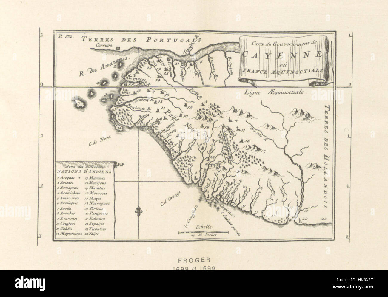 Photograph from 'Frontières entre le Brésil et la Guyane française ...