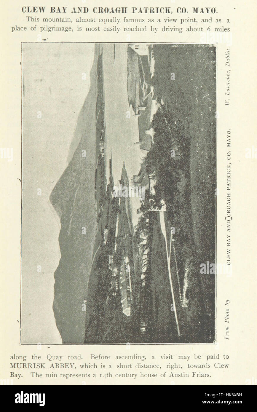 Illustration from 'Guide to Ireland,' highlighting the landscapes ...