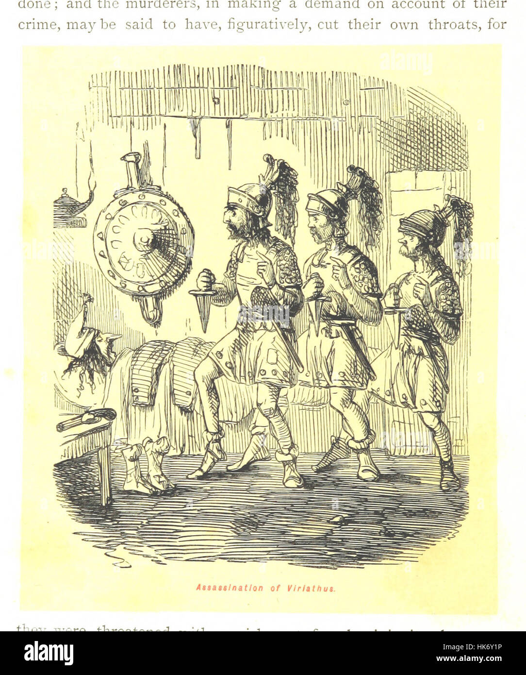 An illustration from '[The Comic History of Rome],' a humorous account ...