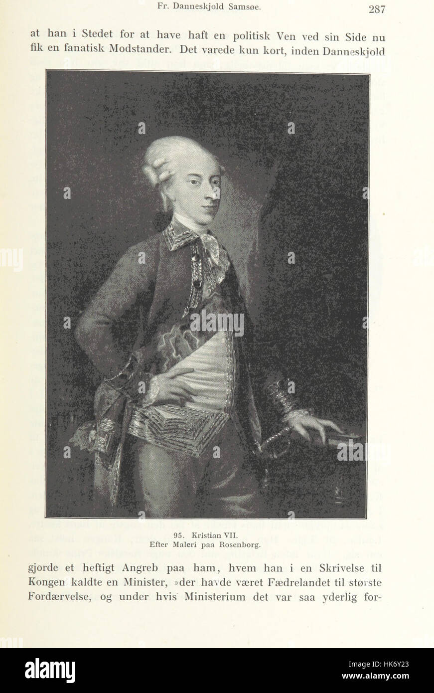 Photograph from 'Danmarks Riges Historie,' an illustrated historical ...