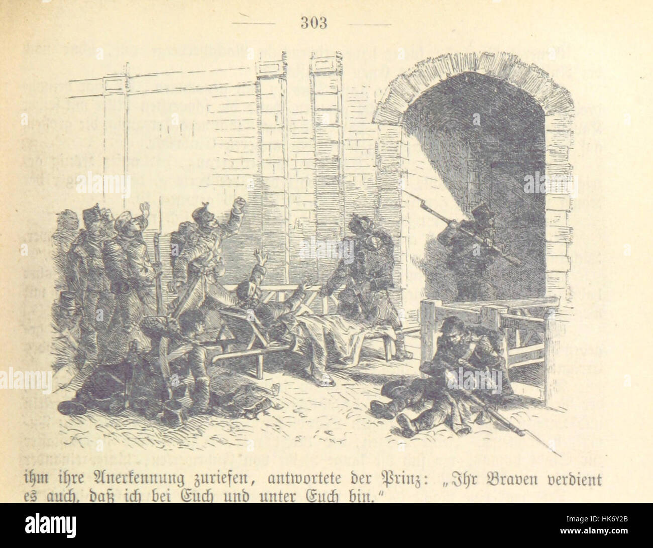 Image from 'Der Böhmische Krieg' illustrating the Bohemian War and the ...
