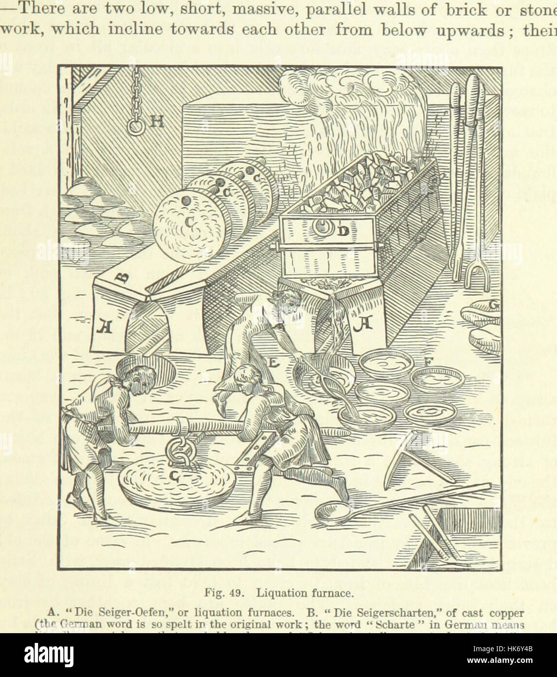 Image from page 333 of 'Metallurgy,' depicting the process of ...