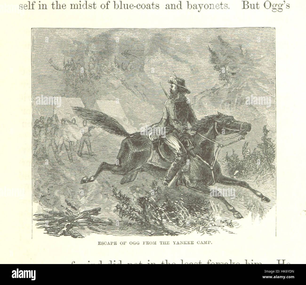 The image is from 'Partisan Life with Col. J.S. Mosby,' a memoir about ...