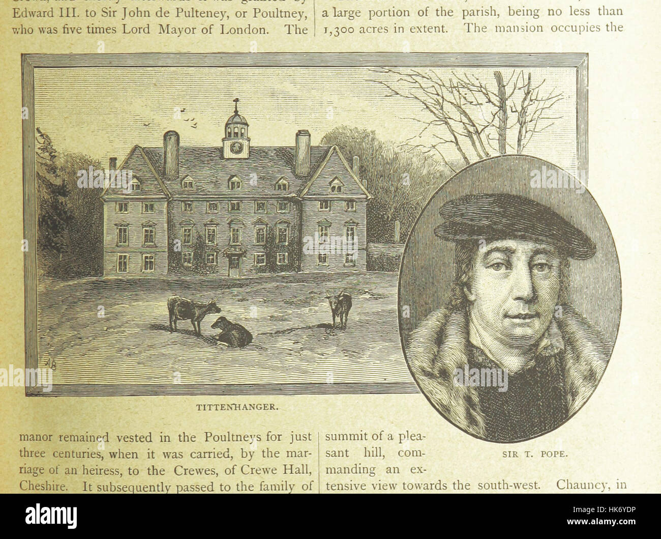 Image from 'Old & New London' featuring historical depictions and ...