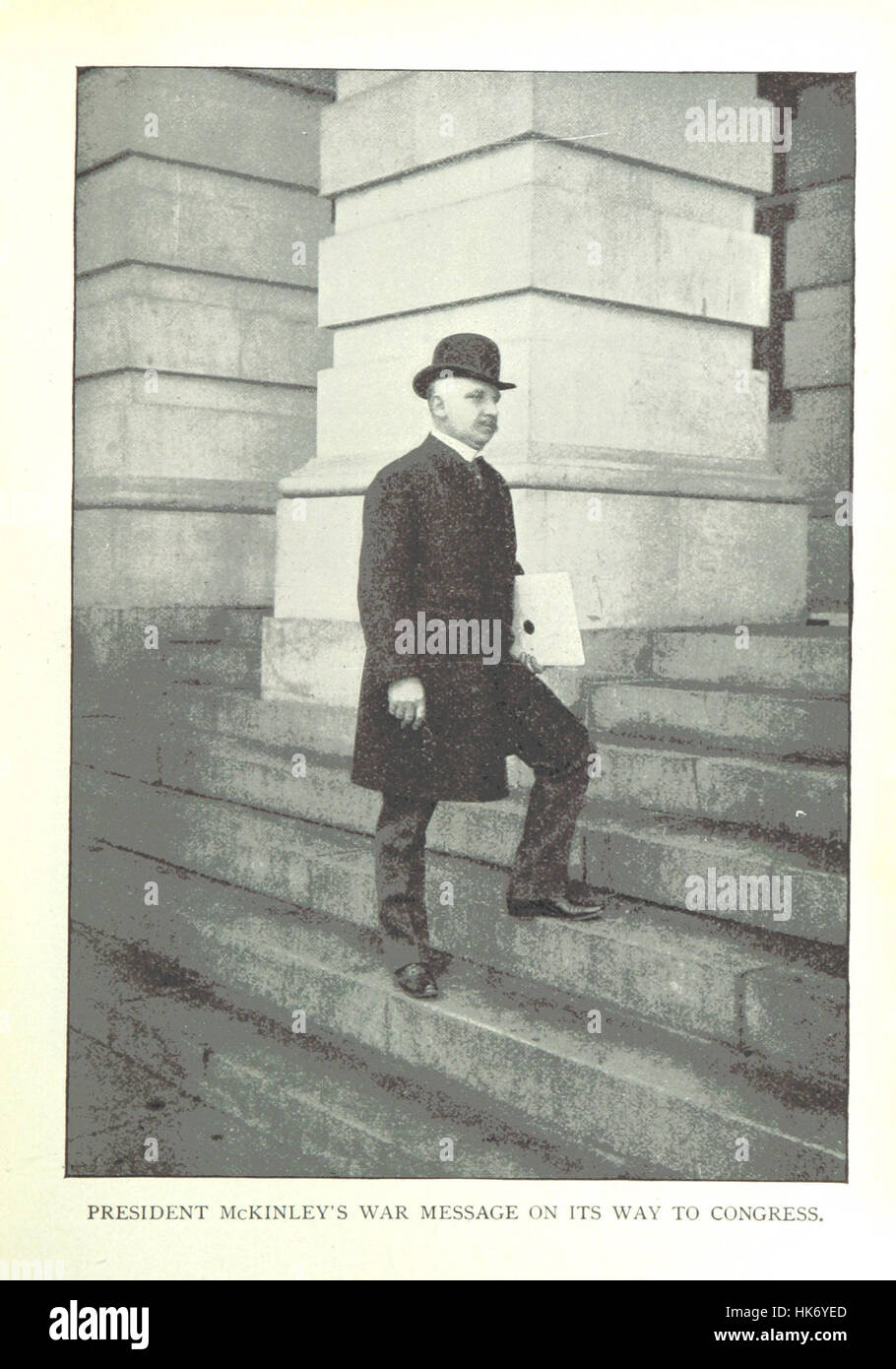 An illustration from 'The History of American Expansion', showing the ...