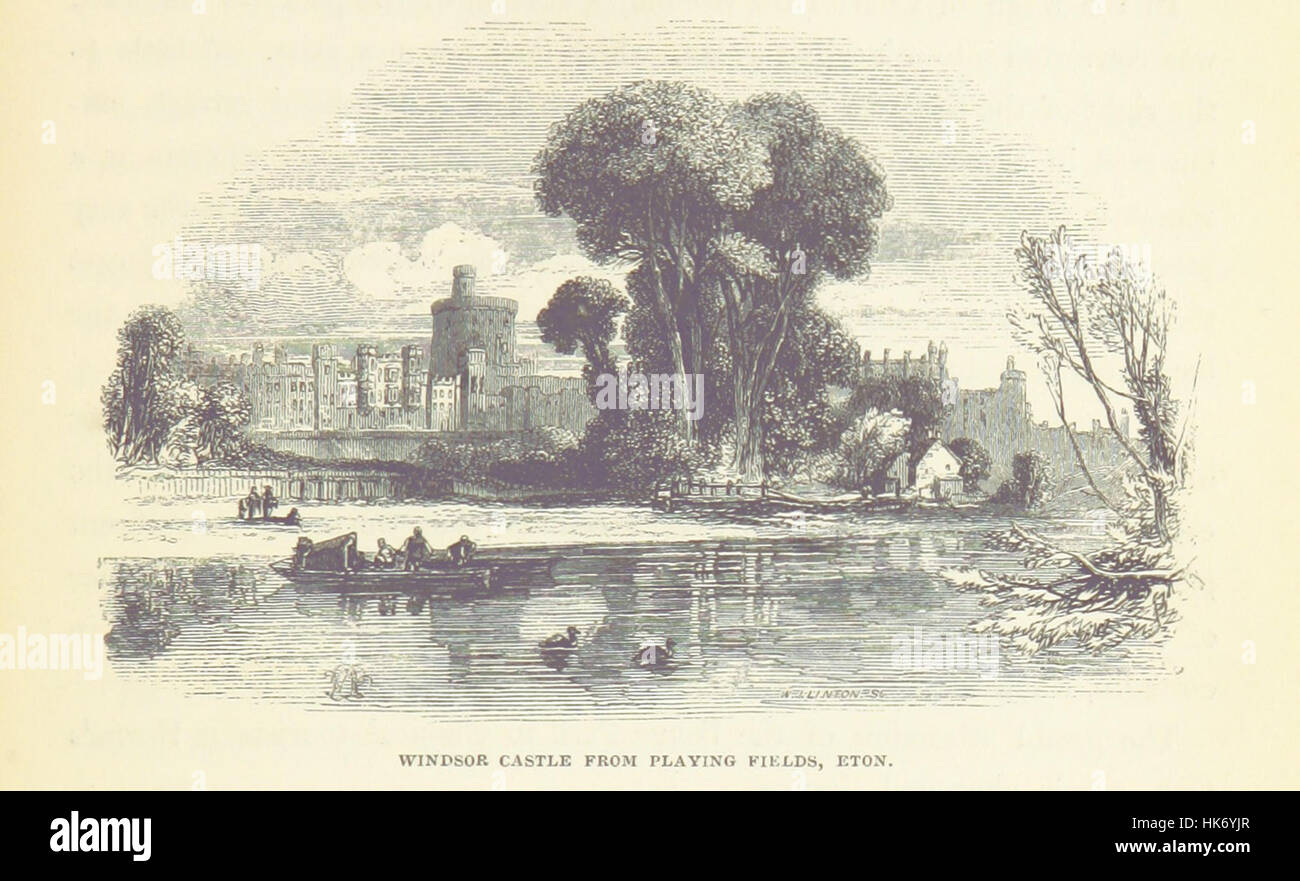 Image from 'A Picturesque Tour of the River Thames', describing ...
