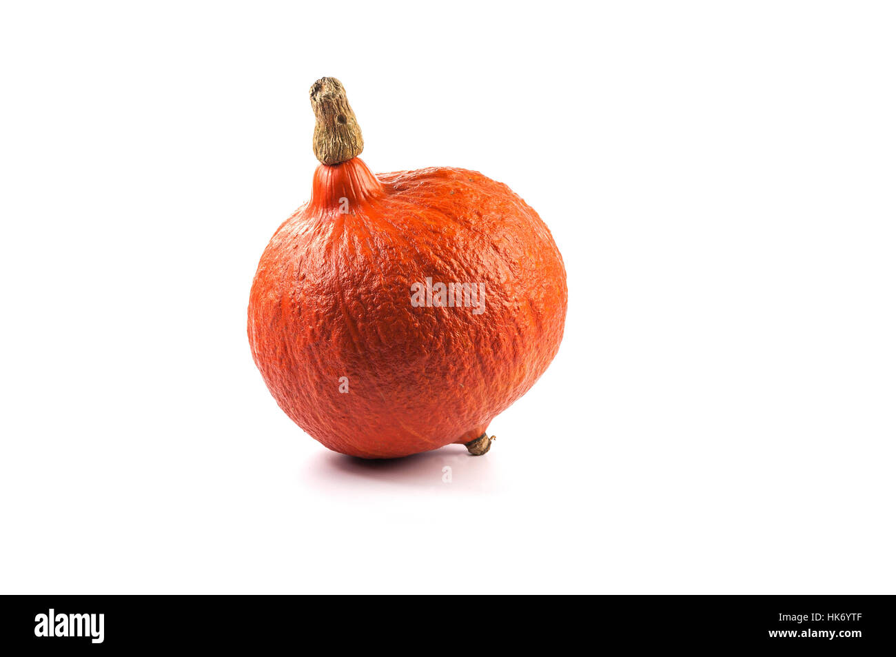 Red pumkin isolated on white Stock Photo - Alamy