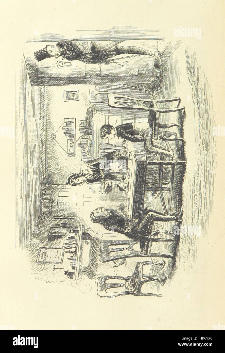 Image from 'Works of Charles Dickens', showing one of the illustrations ...