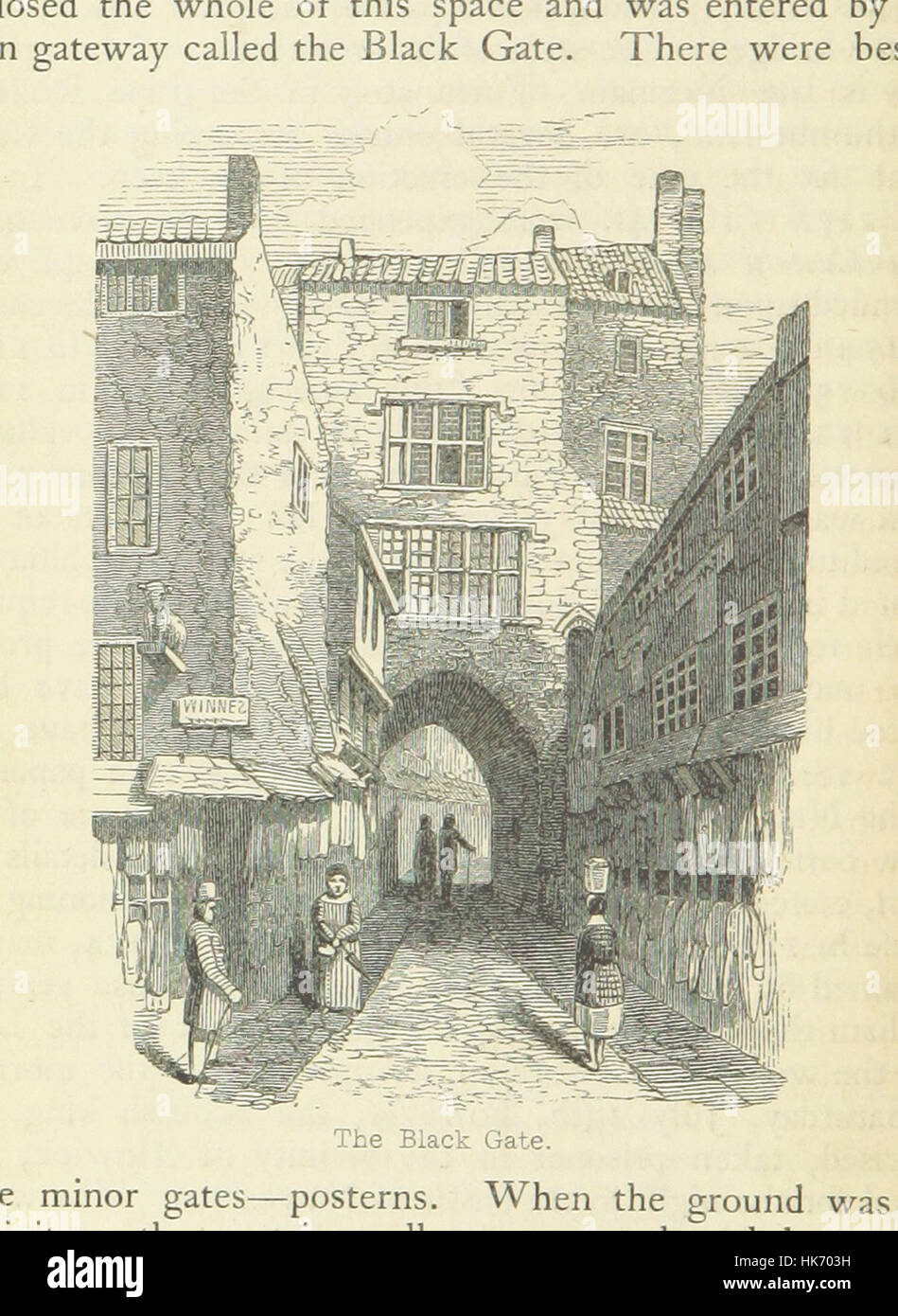 Image from 'A Hand-book to Newcastle-on-Tyne,' showing a comprehensive ...