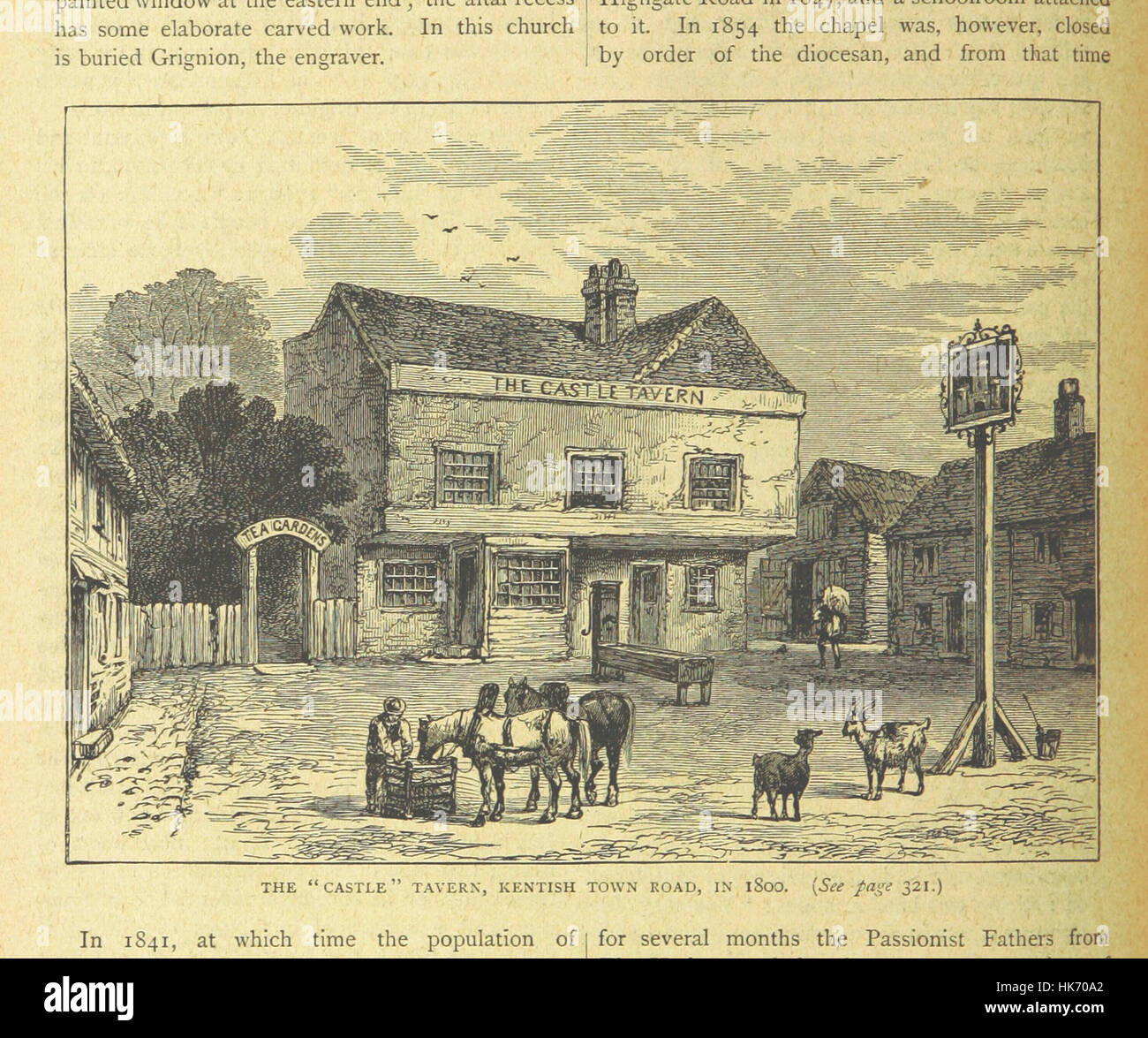 Image from 'Old & New London,' providing a visual comparison of London ...