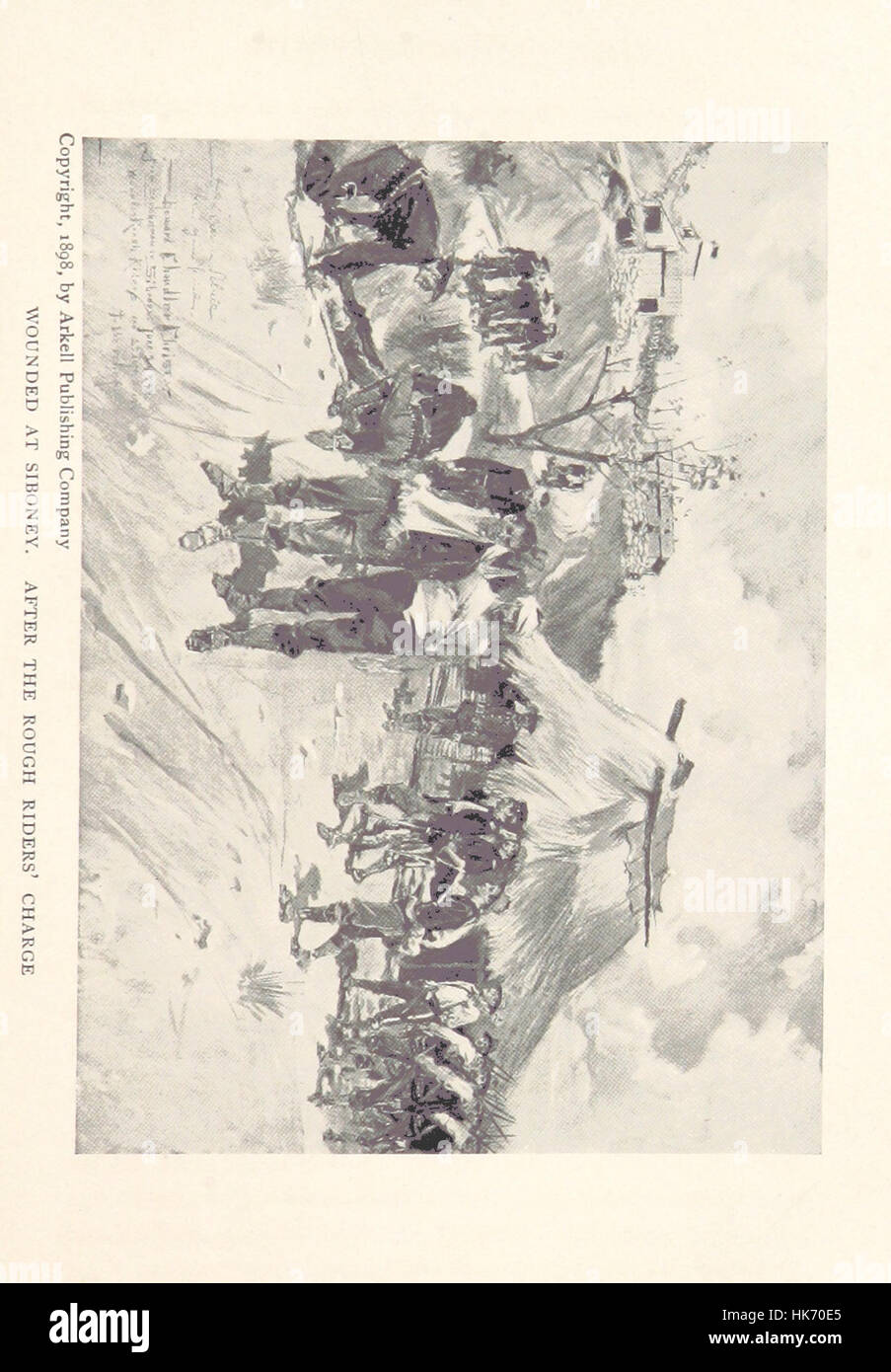 Image from 'The American War with Spain,' detailing the events of the ...